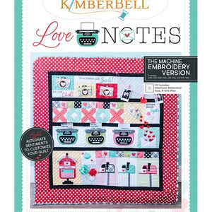 Shipping Now - Mystery Quilt - Love Notes Quilt by Kimberbell - Etsy