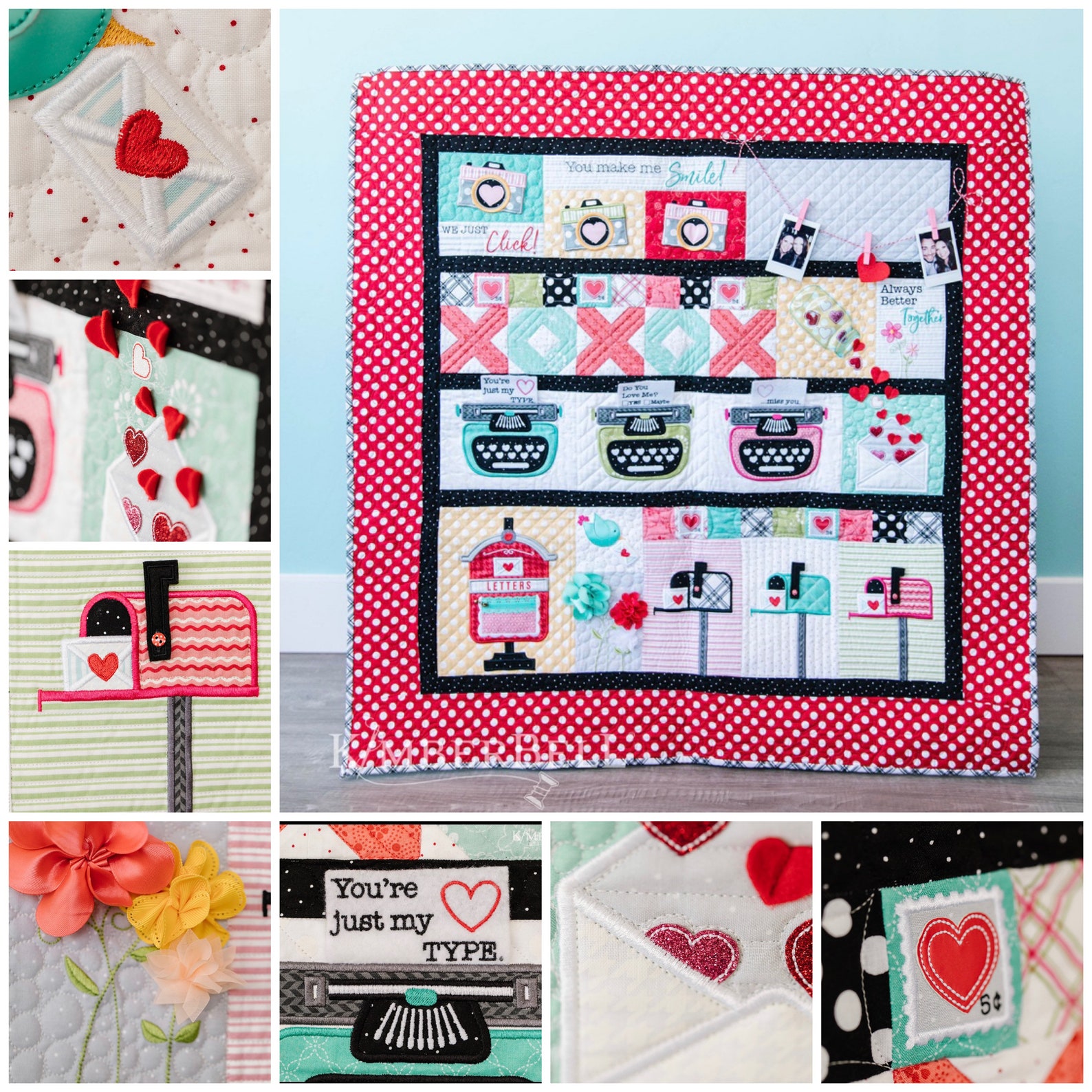 Shipping Now - Mystery Quilt - Love Notes Quilt by Kimberbell - Etsy