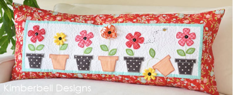 Kimberbell Bench Pillow Embroidery Machine Embroidery CD - Etsy