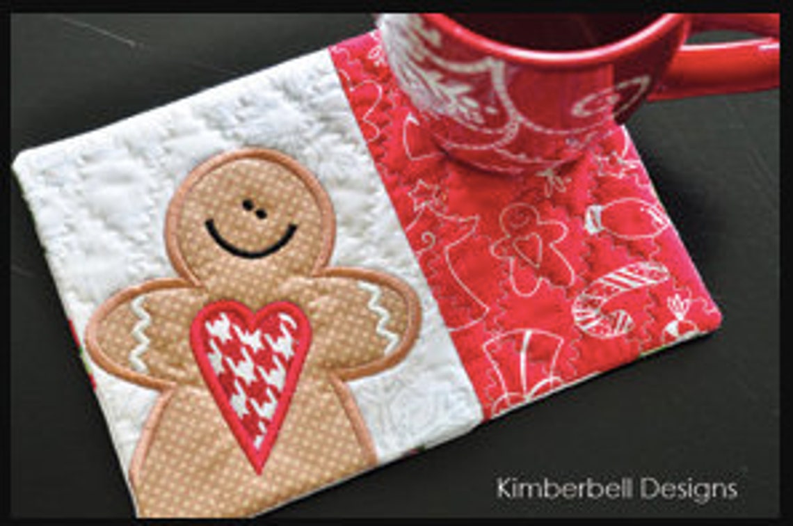 Kimberbell Embroidery Mug Rugs Embroidery CD | Etsy