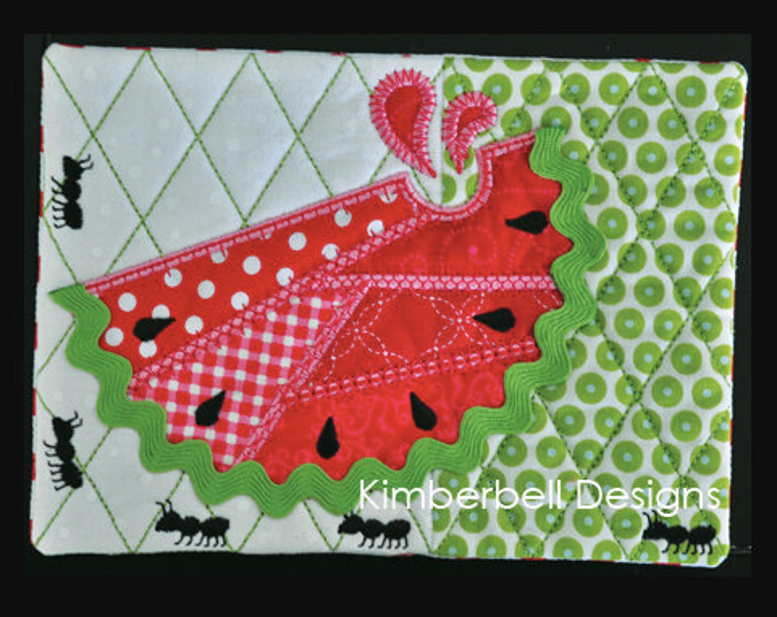 Kimberbell Embroidery Mug Rugs Embroidery CD | Etsy