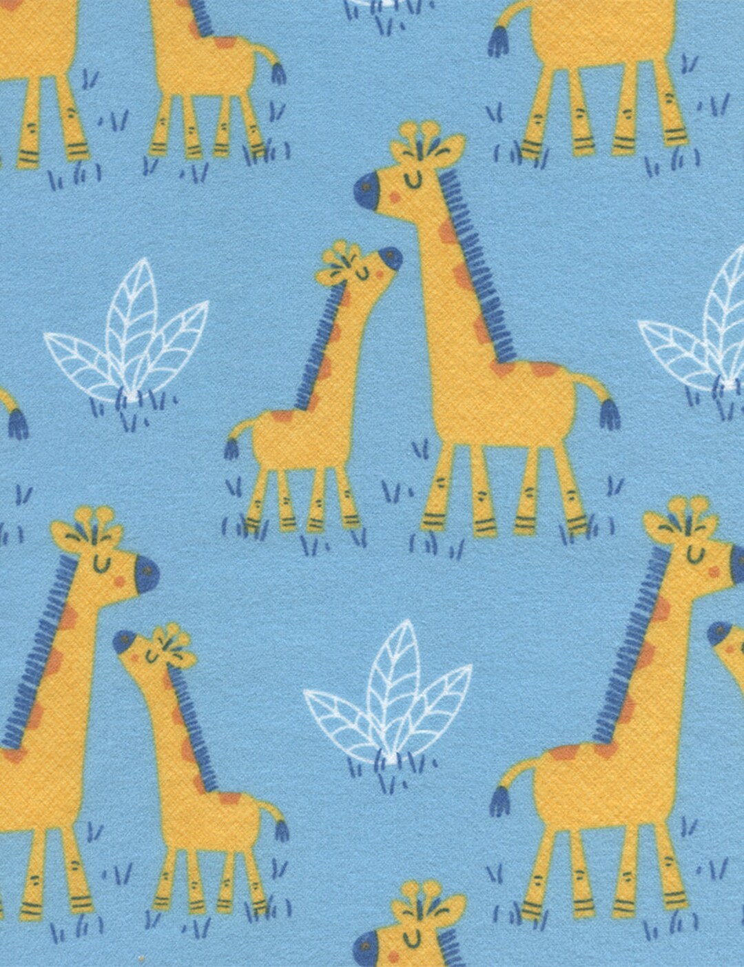 Flannel Blue - 1 Yard Cut - Timeless Treasures - Flannel Fabric ...