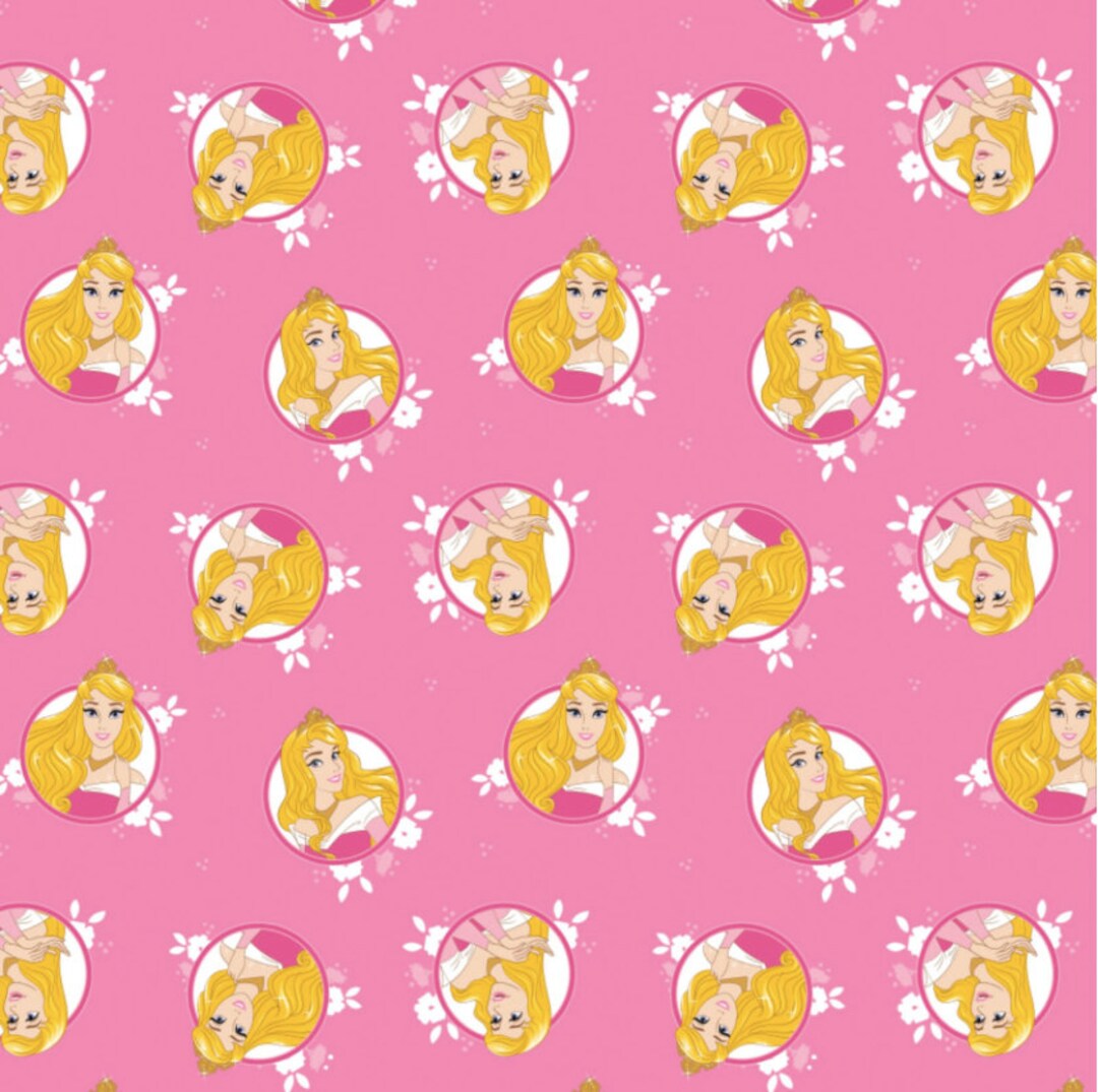 Forever Princess - Princess Aurora- 1 Yard Cut - Princess Fabric ...