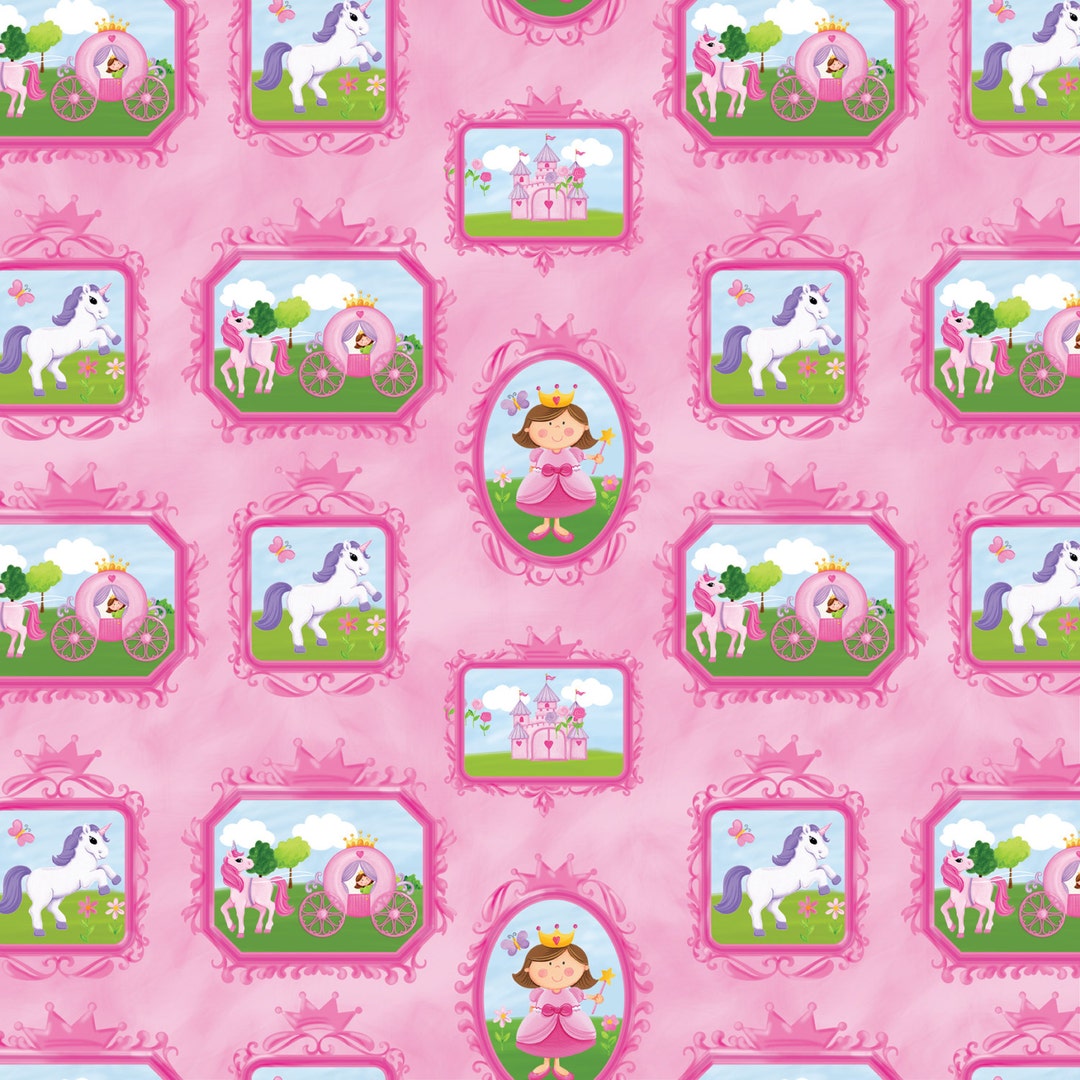 Little Princess - 1 Yard Cut - Northcott Fabric - Cotton Fabric ...
