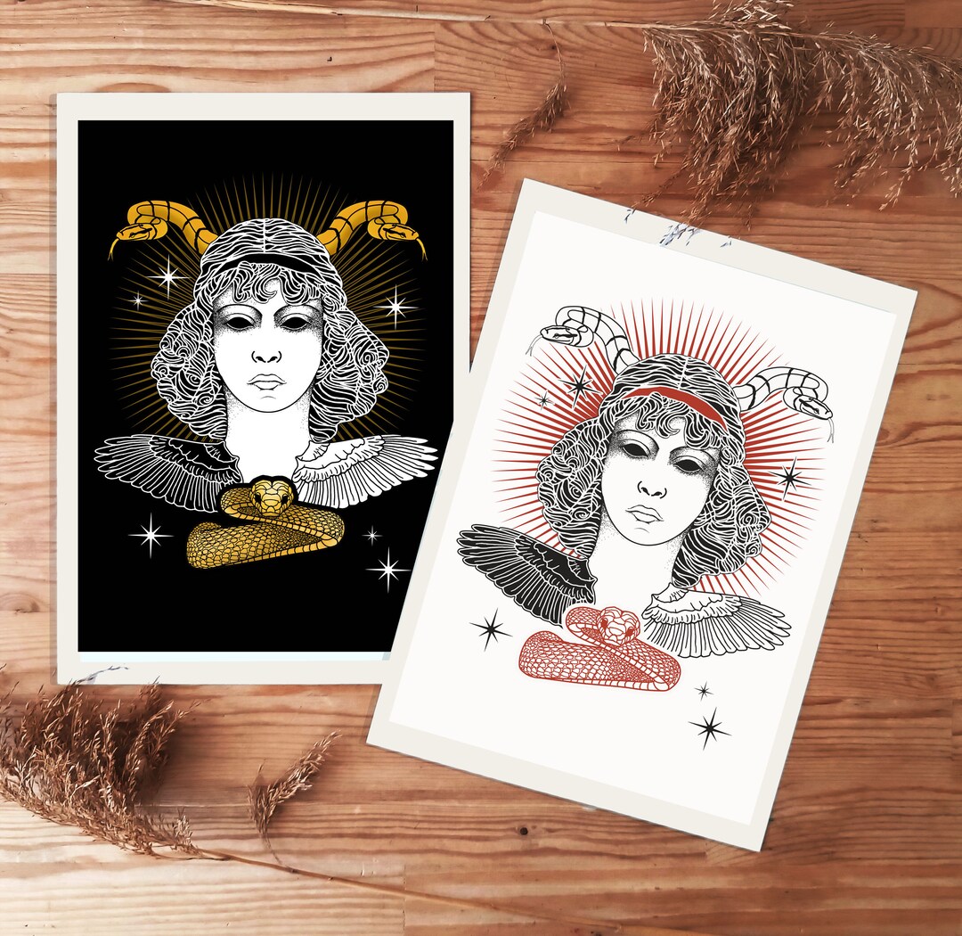 MEDUSA, Greek Mythology, Ancient Greece, Mythical Creature, Hellenic ...