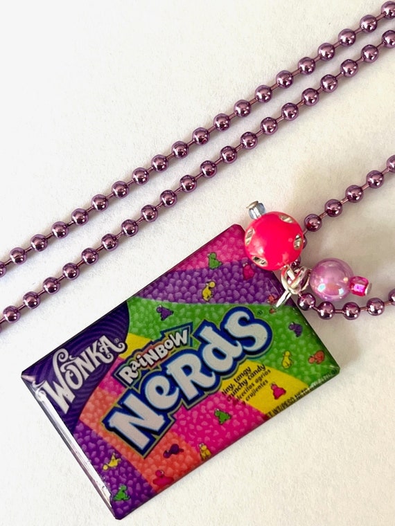Candy Neckace Nerds Candy Teen Girls Kawaii Birthday Gift Fun - Etsy