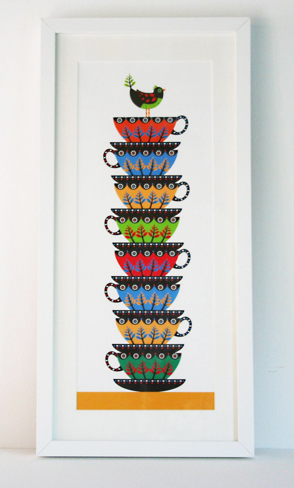 Vintage Tea Cup Print - Etsy