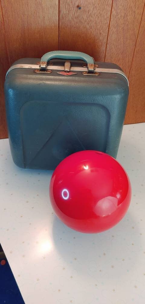 Bowling Ball Hardshell Carry Case 1960 Ball-A-Vator incluye | Etsy
