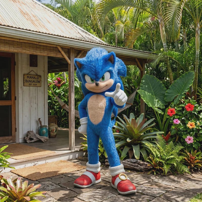 Sonic X Costume - Etsy