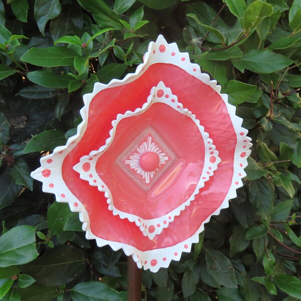 Glass Garden Flower - Etsy