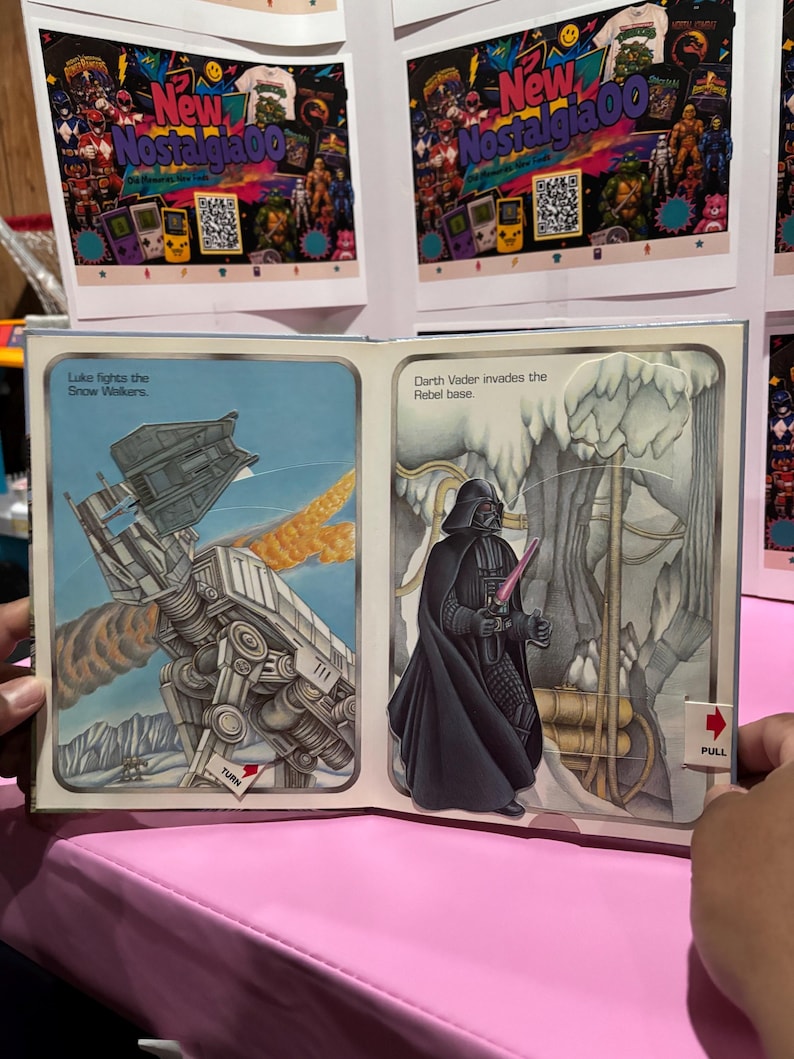 Vintage Star Wars the Empire Strikes Back Pop-up Book Random House ...