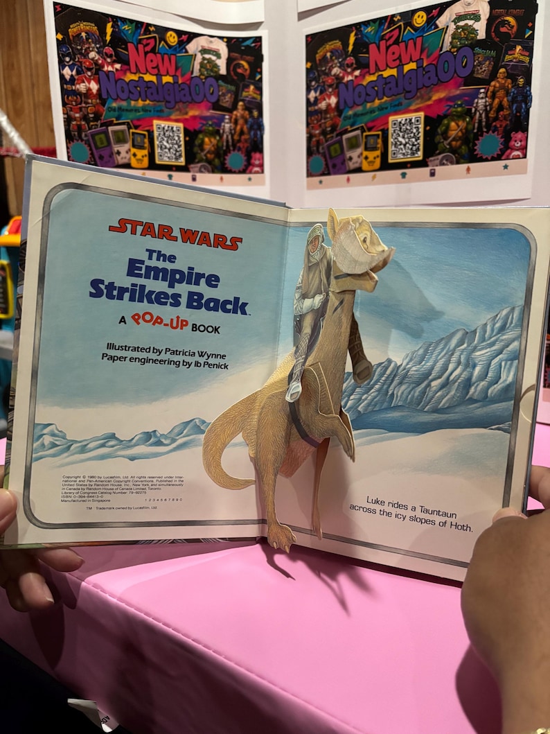 Vintage Star Wars the Empire Strikes Back Pop-up Book Random House ...