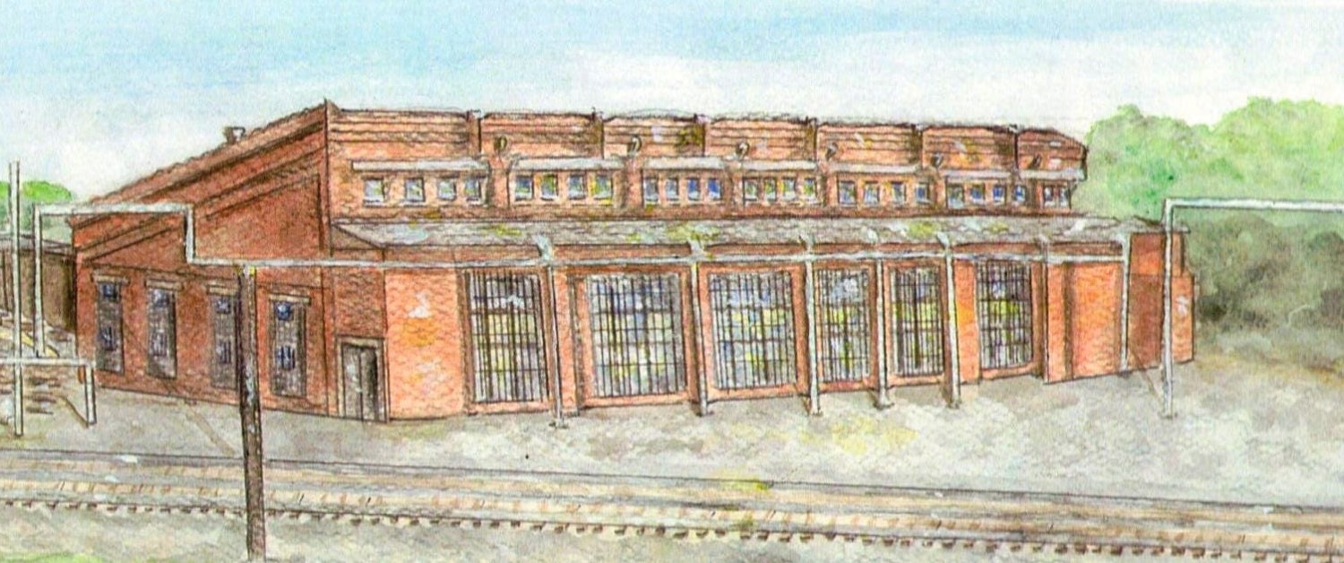 Railroad Roundhouse Drawings Railroad Roundhouse UWDC UW Madison
