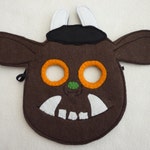 Gruffalo inspired felt mask costume for children | Etsy