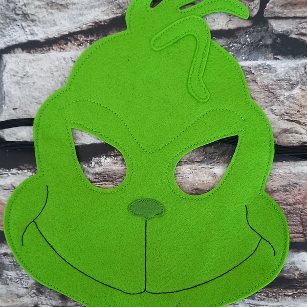 Grinch Mask - Etsy