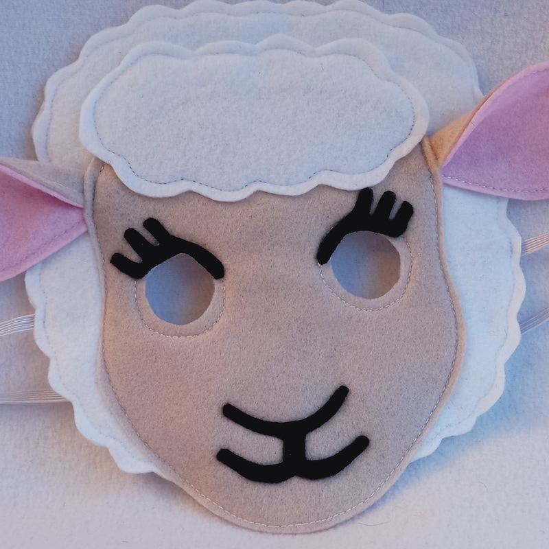 Lamb Mask - Etsy