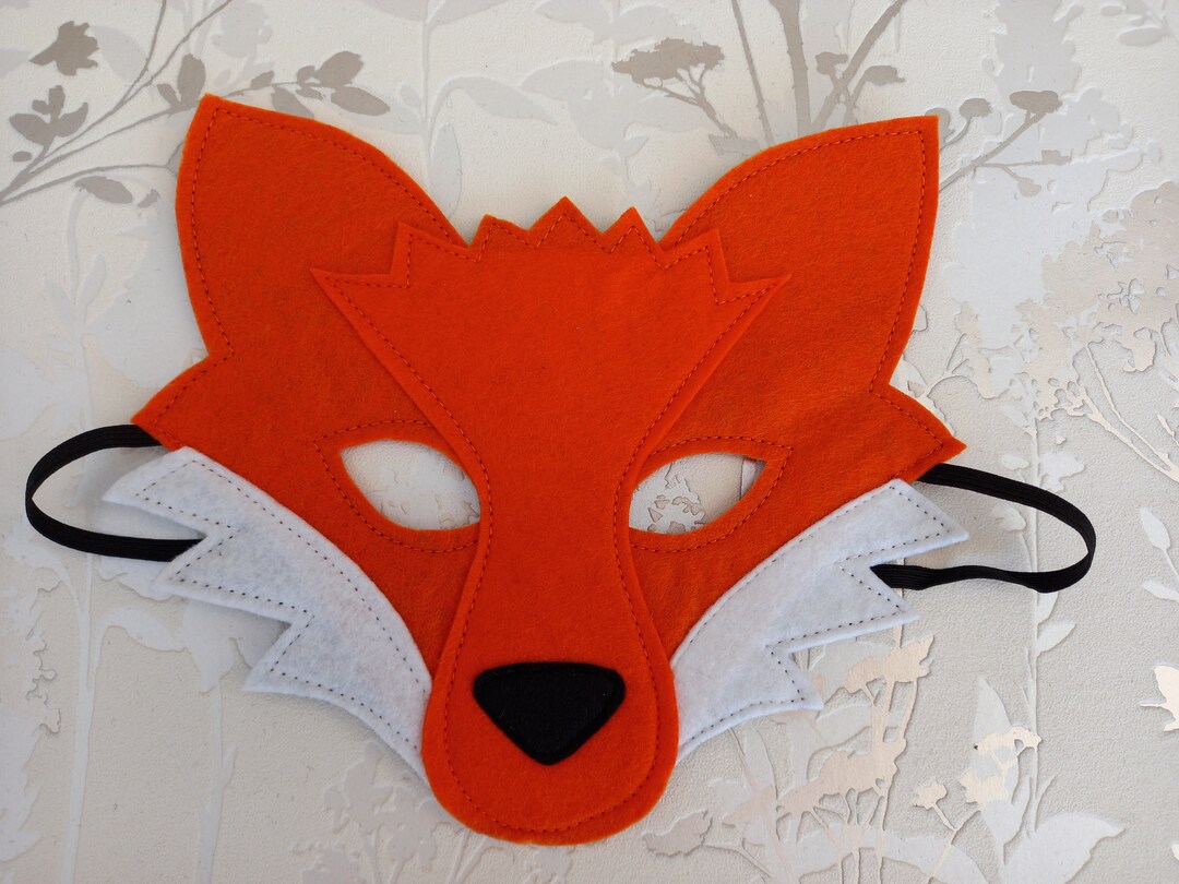 Fox Mask, Ideal for Dressing Up, Role Plays, Costume Parties, Halloween ...