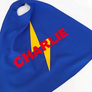 Boys Flash Cape With Name for Dressing Up/costume/fancy - Etsy UK