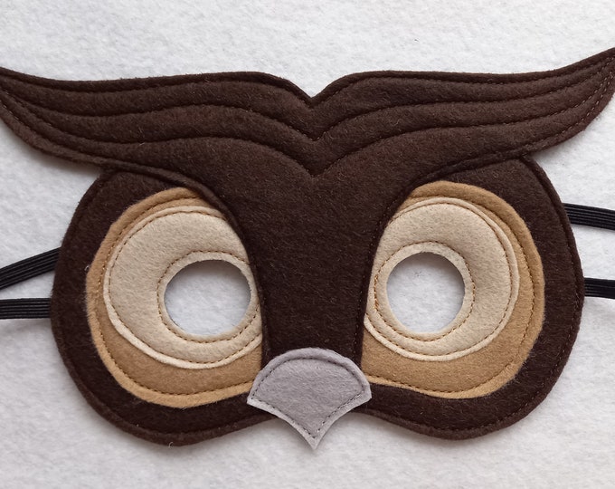 Owl Mask Owl Costume Child Owl Masks Adult Owl Mask Costumes Flower Owl ...