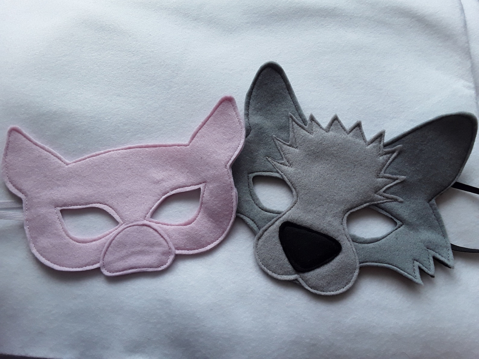 Story Masks: Wolf and Three Pigs Ideal for Dressing Up Role | Etsy UK