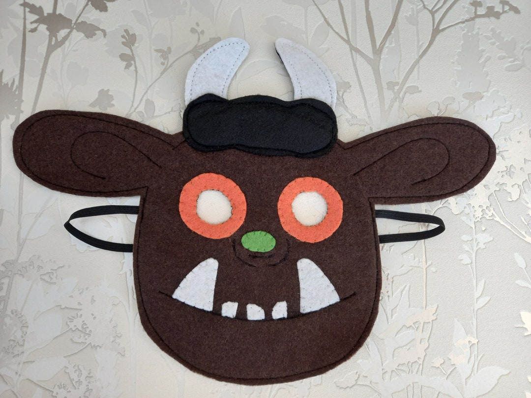 Gruffalo Inspired Felt Mask, Costume for Children - Etsy