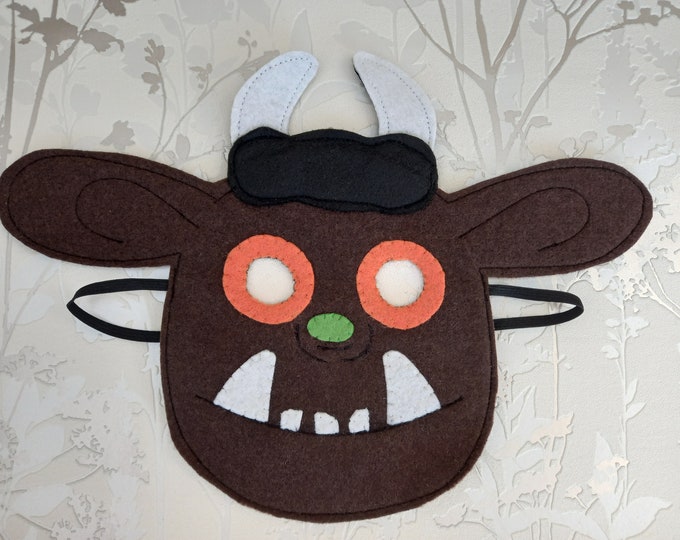 Gruffalo Inspired Felt Mask, Costume for Children - Etsy