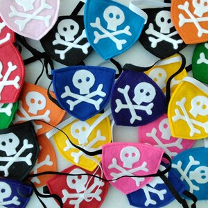 Party Pack Pirate Eye Patch, Ideal for Party Bags, Dress Up/fancy Dress ...