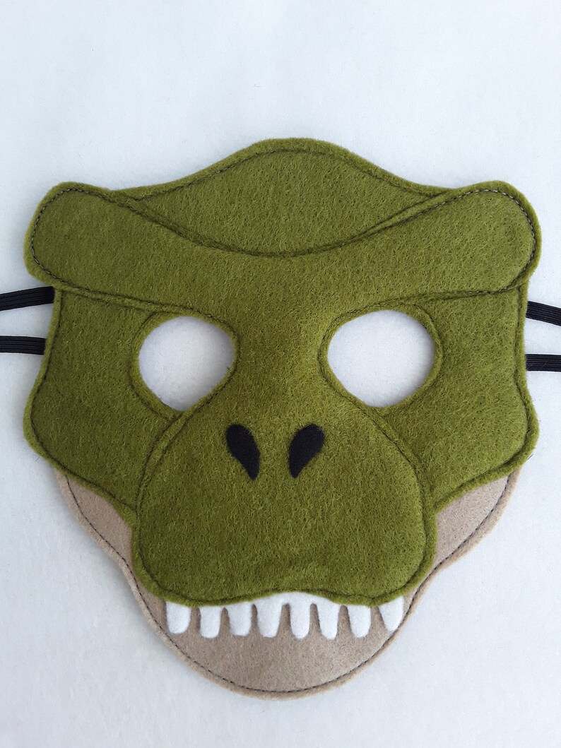 Dinosaur T-rex Raptor Mask for Children Dressing up Costume. - Etsy