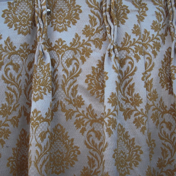 Brocade Curtains - Etsy