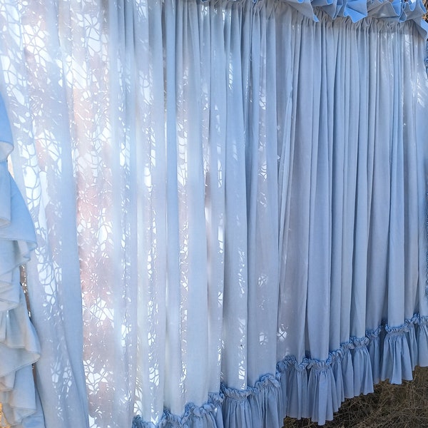 Priscilla Curtains - Etsy
