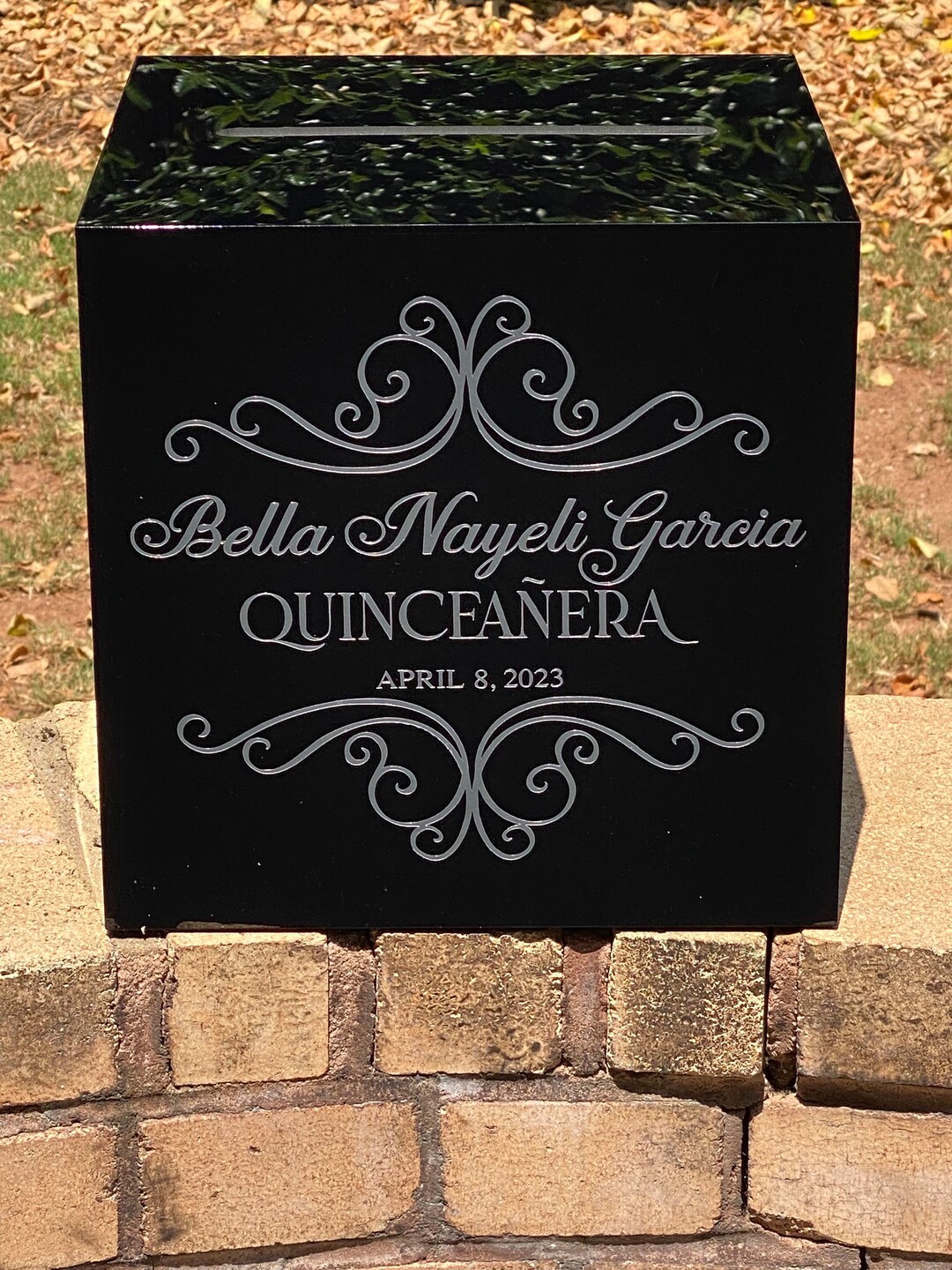 Acrylic Card Boxes, Wedding Card Box, Wedding, Gift Table, Locking Box ...