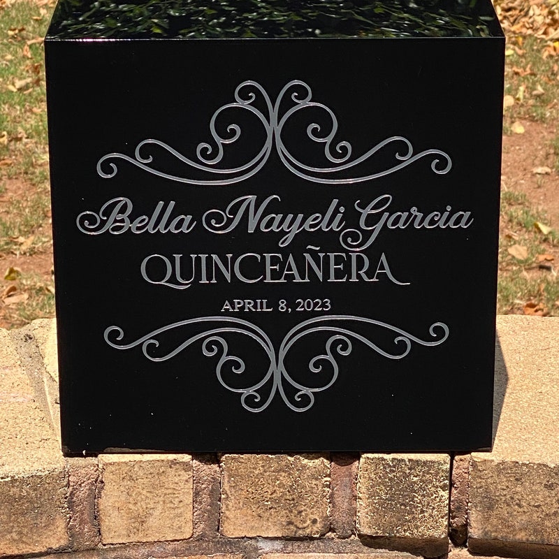 Quinceanera Card Box - Etsy
