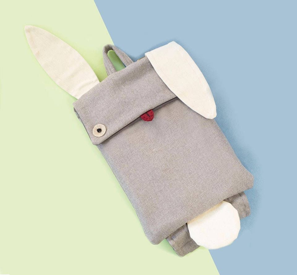 Bunny Backpack Rabbit Backpack Animal Backpack Children - Etsy España