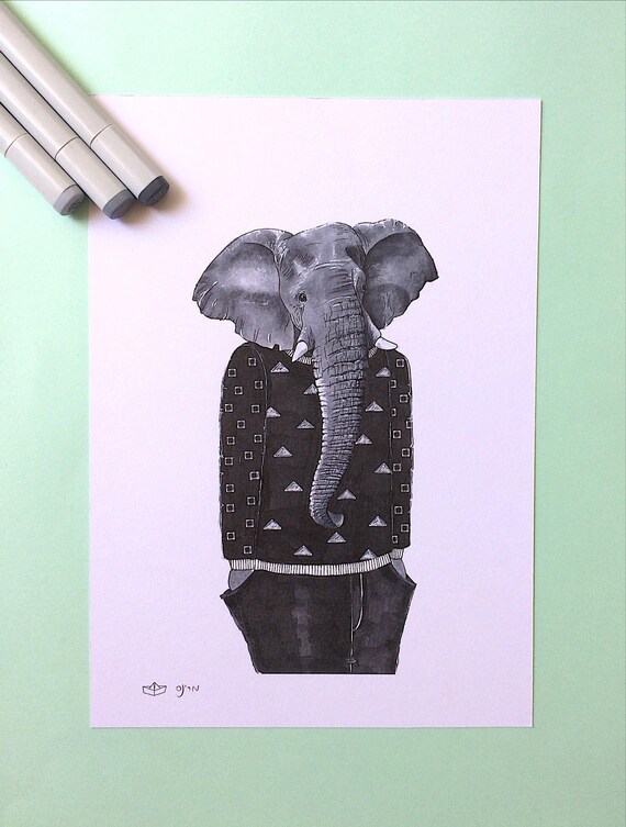 Anthropomorphic Elephant