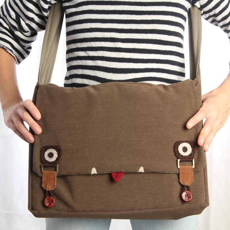 School Messenger Bag - Etsy