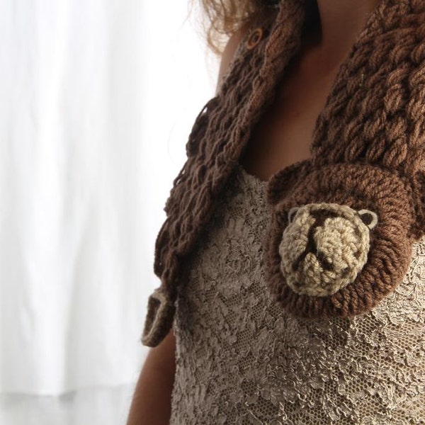 Animal Scarf - Etsy