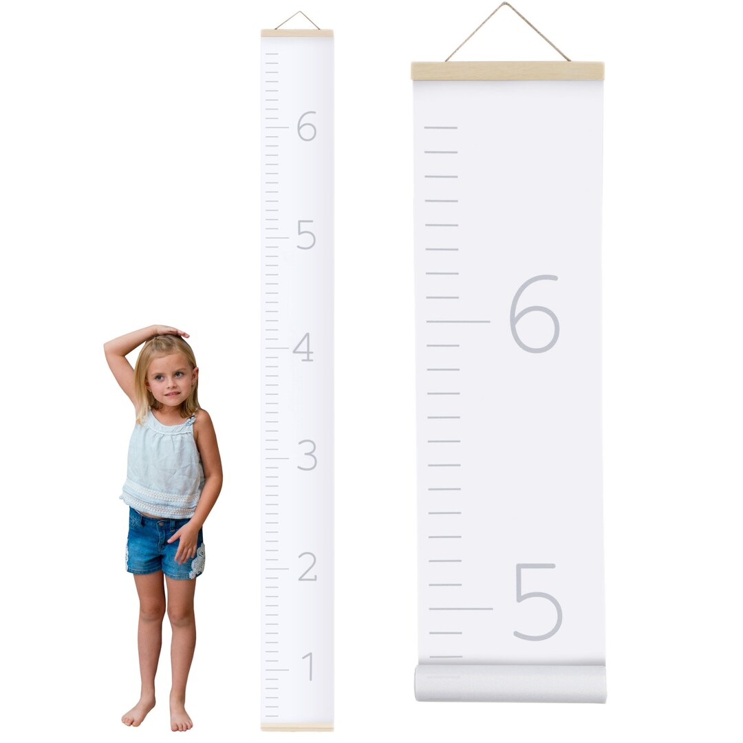 Growth Chart for Kids- Kids Height Chart- Height Measurement Chart for ...
