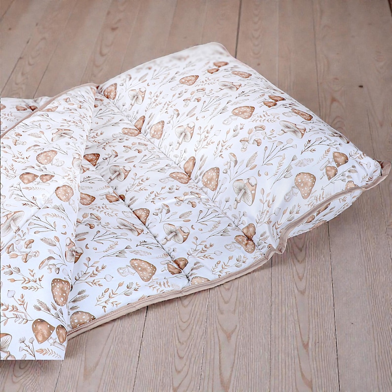 Toddler Nap Mat With Pillow and Blanket Kids Sleeping Bag for Boys and ...