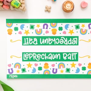 Leprechaun Bait Tag St. Patrick's Day Treat Topper St. - Etsy