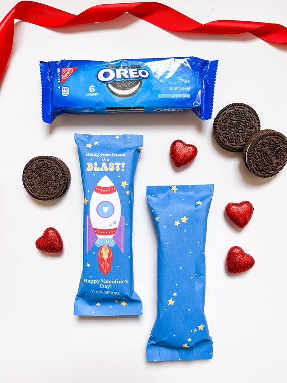 Space Ship Valentine Wrapper | Rocket Ship Valentine | Printable ...