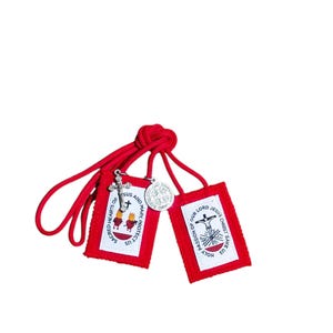 100% WOOL Five Fold Scapular AKA Redemptorist Scapular - Etsy