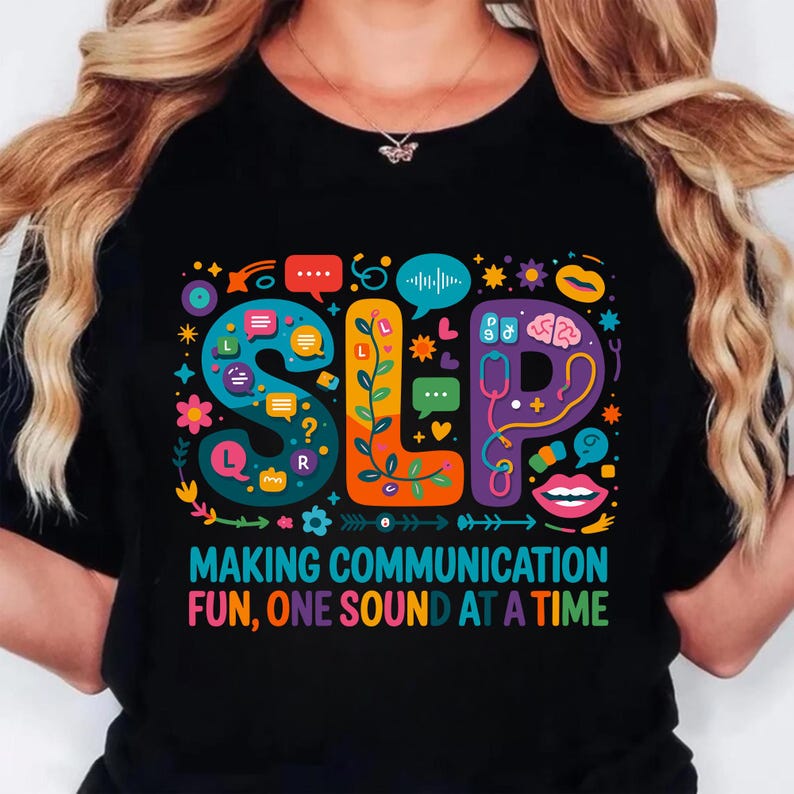 Speech Therapy PNG Bundle | Retro SLP Designs, Motivational Quotes, AAC ...