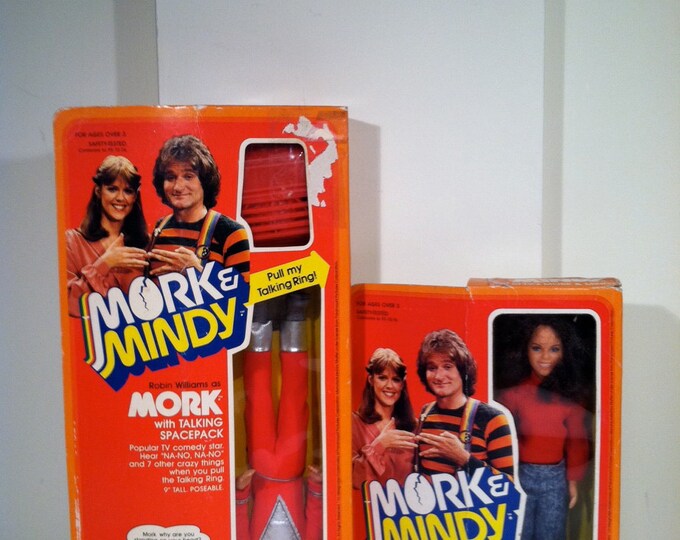 Vintage Mork and Mindy Dolls NIB 1979. - Etsy