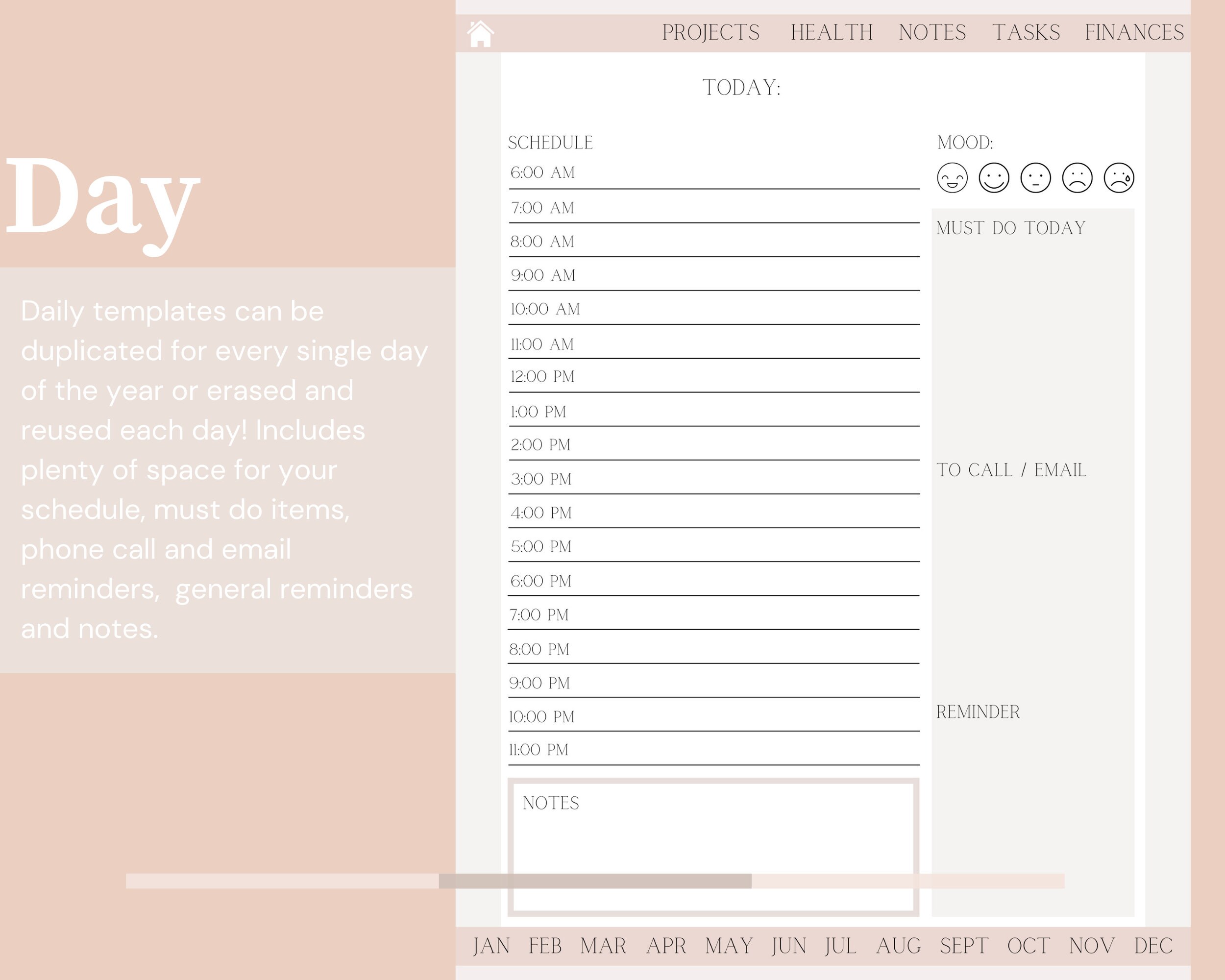 Digital Planner, Goodnotes Planner, Notability Planner, Digital Journal ...