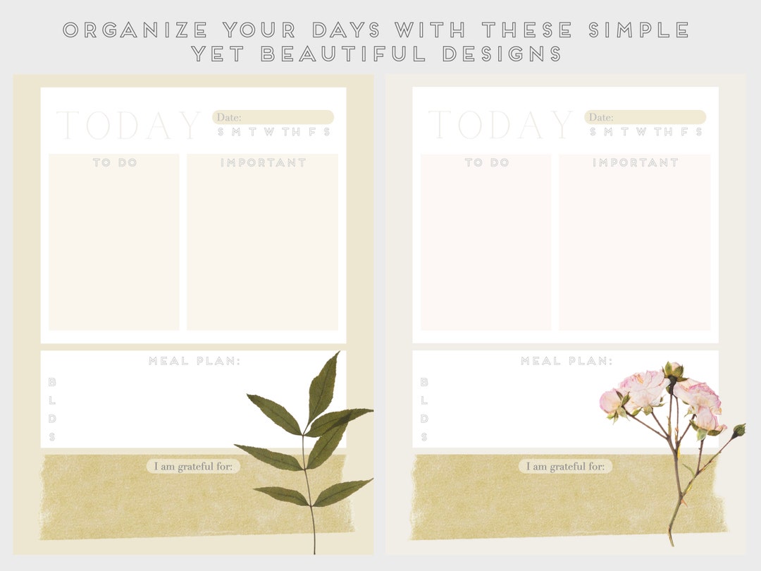 Planificador diario digital SIN FECHA GoodNotes Planner - Etsy España