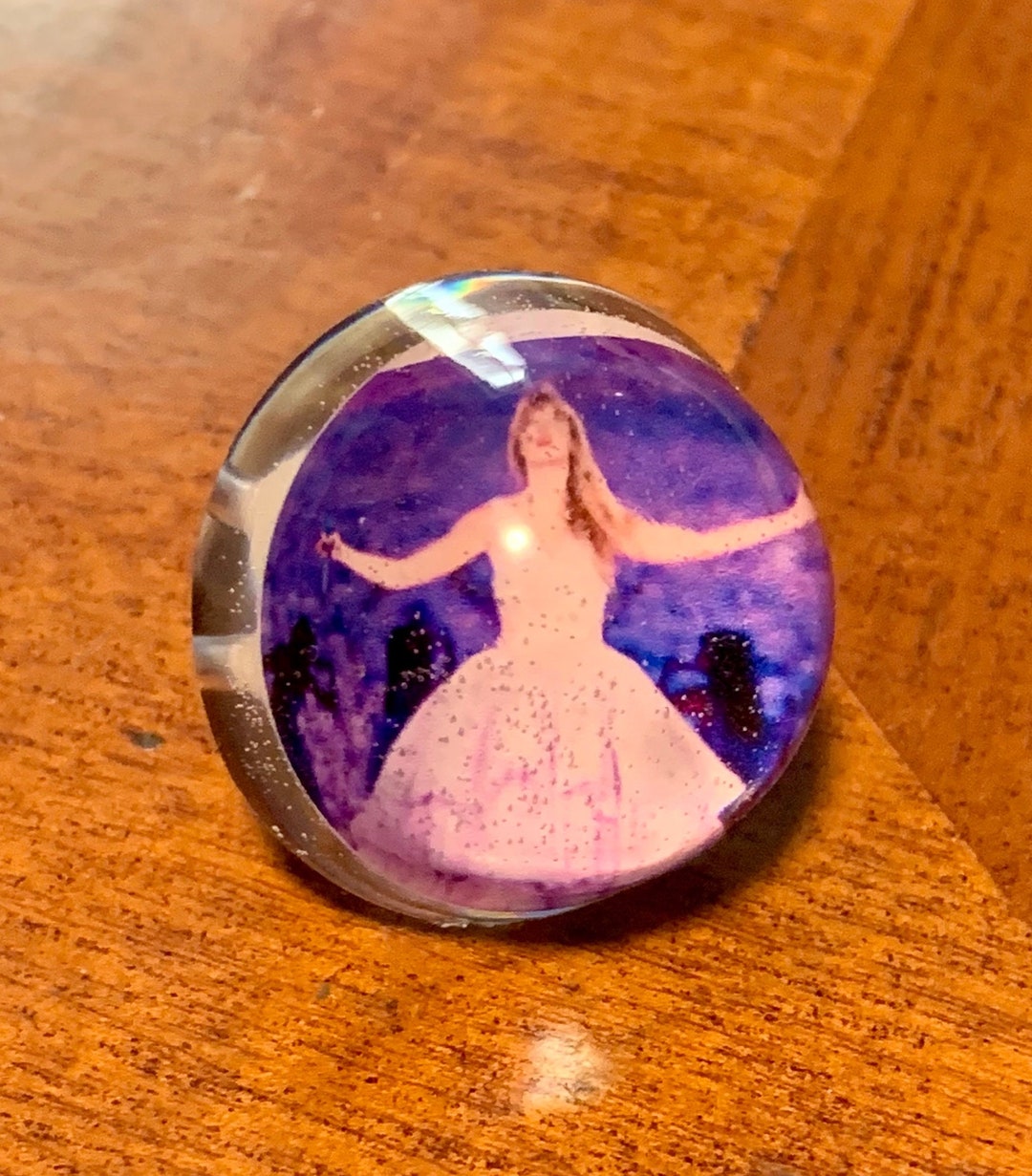Handmade Taylor Swift Resin Ring: Adjustable Band, Swifty Jewelry - Etsy
