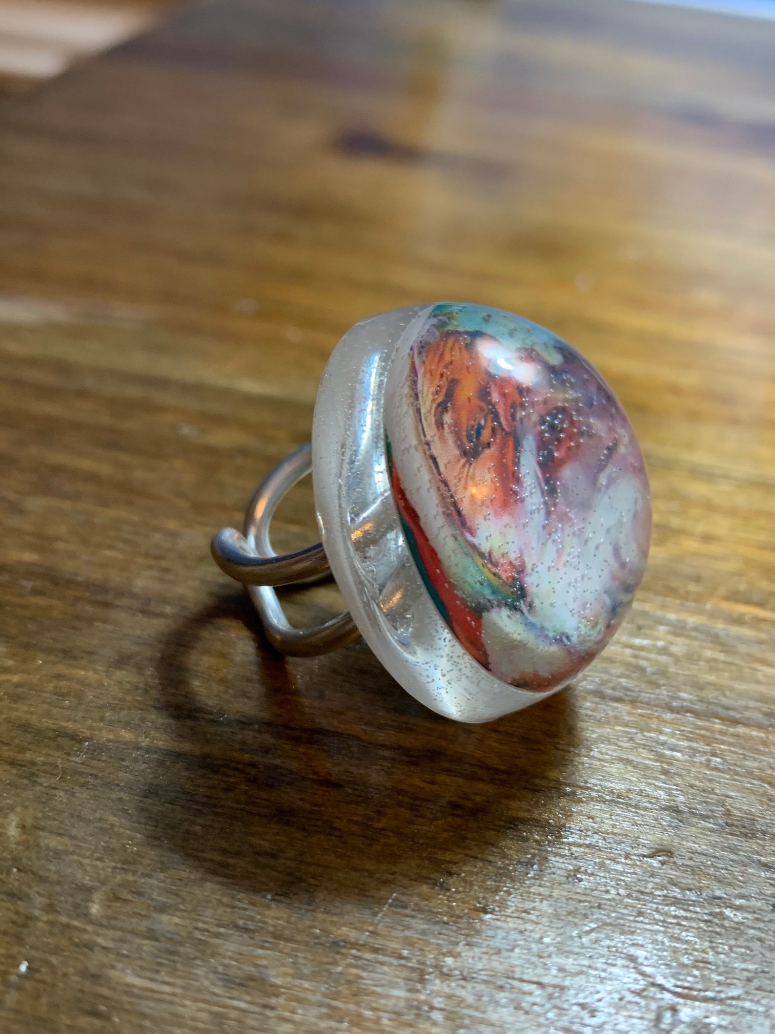 Santa Claus Ring Vintage Santa Santa Claus Christmas - Etsy