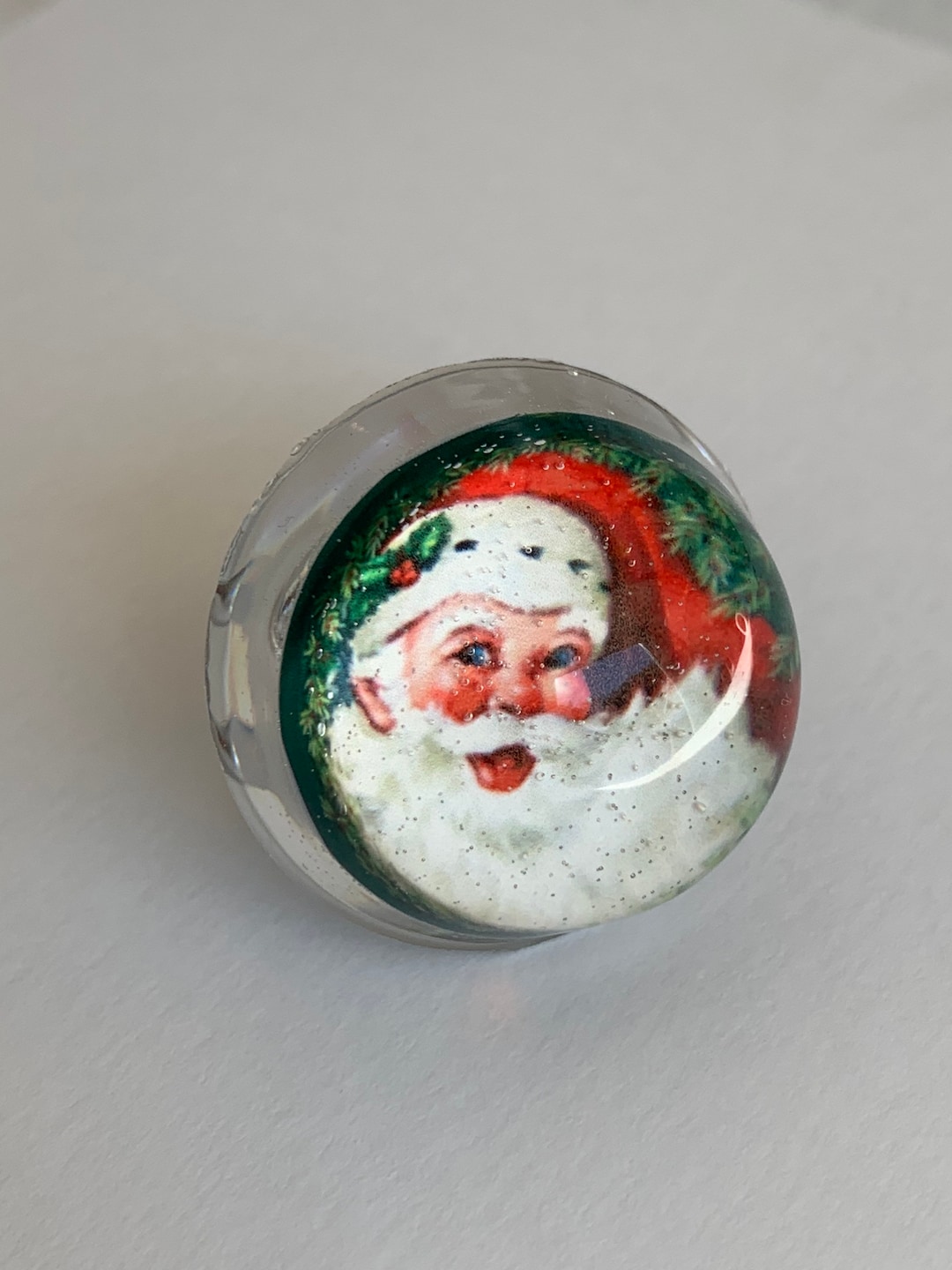 Santa Claus Ring - Vintage Santa - Santa Claus - Christmas Ring - Santa ...