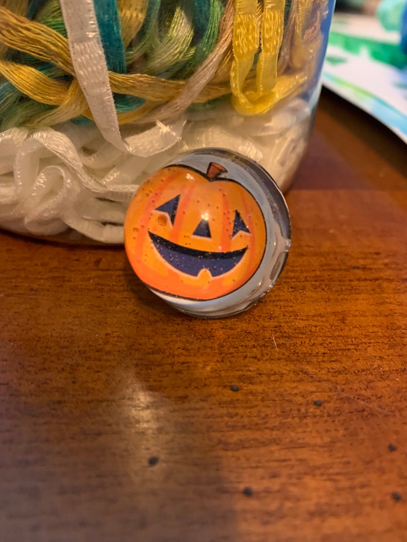 Pumpkin Ring Halloween Ring Jack O Lantern Halloween - Etsy