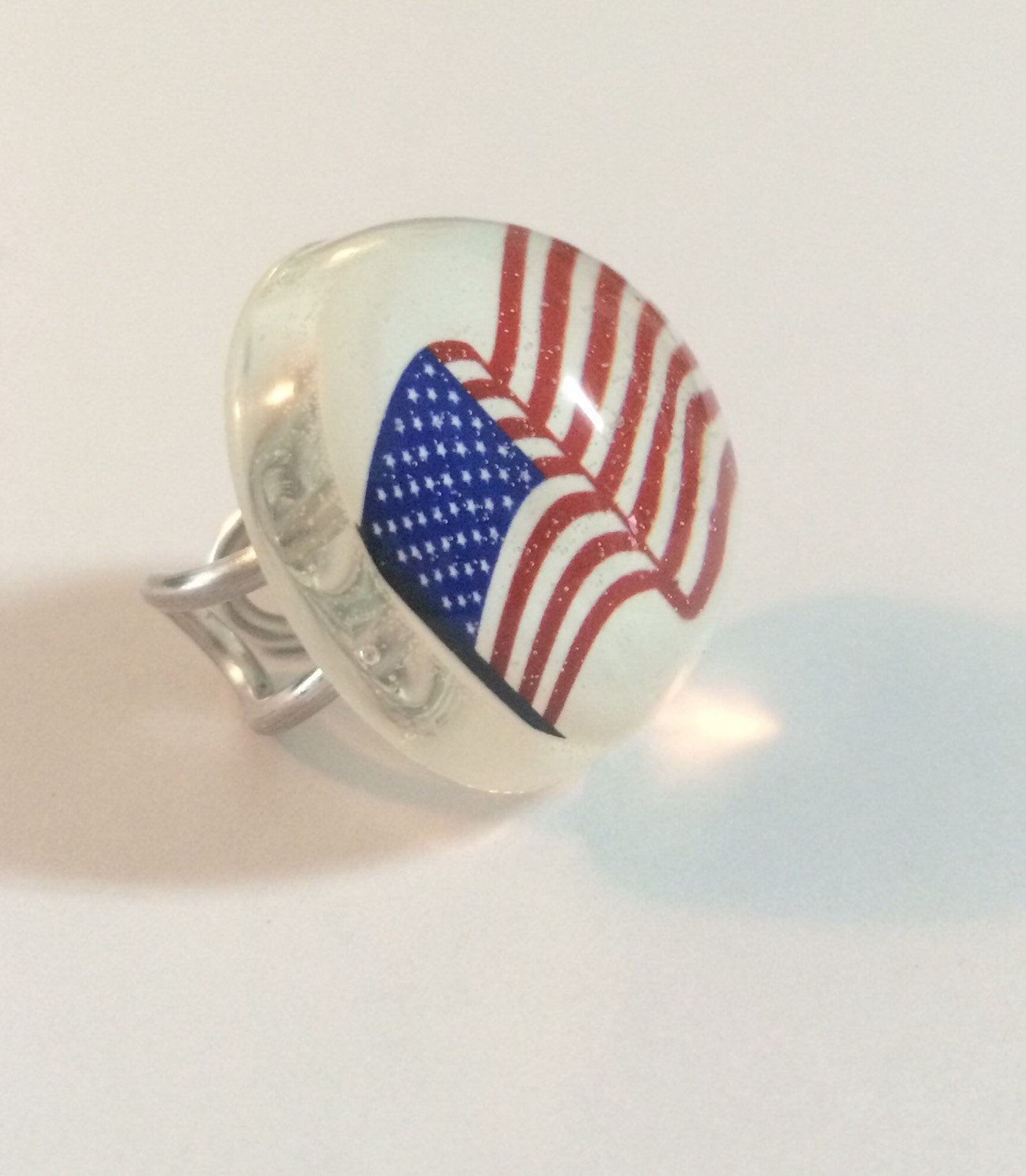 American Flag Ring American Flag Flag Ring USA Ring | Etsy